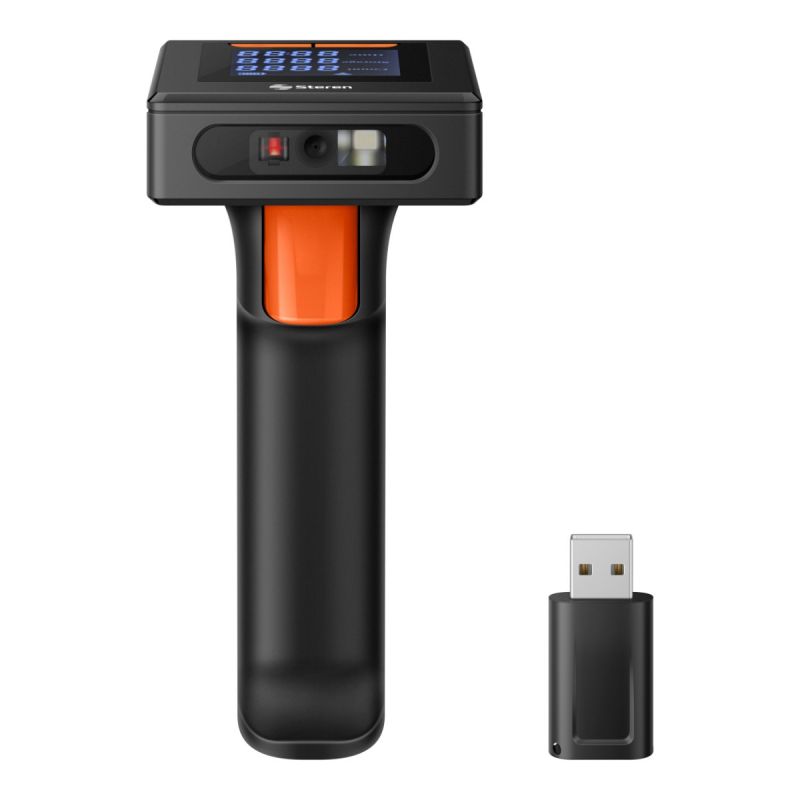 Lector de código de barras y QR (2D) inalámbrico multi